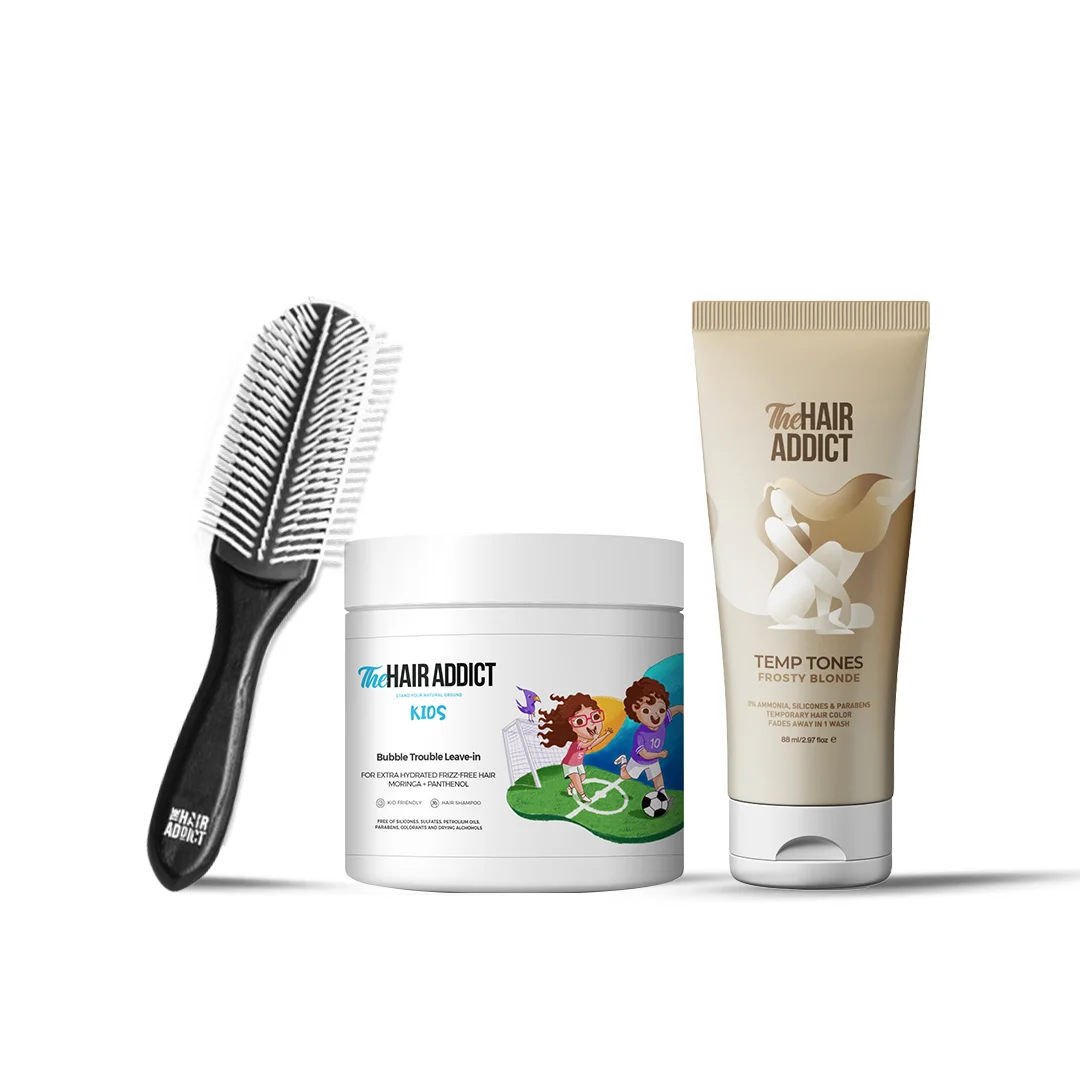 Kids color & define kit - Frosty Blonde (Temp Tones) • The Hair Addict